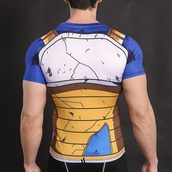 T-Shirt Compression Vegeta | DBZ Store