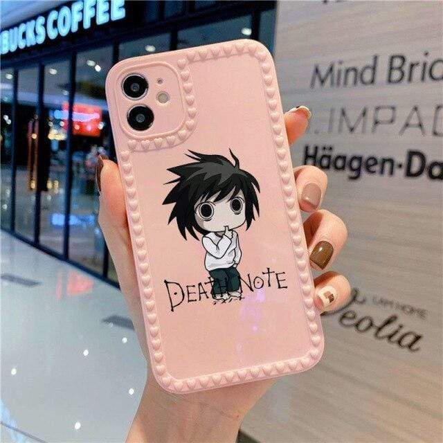 Coque death note Iphone 12 11 Pro 12 MiNi 7 8 Plus X XS XR MAX SE2020 ...