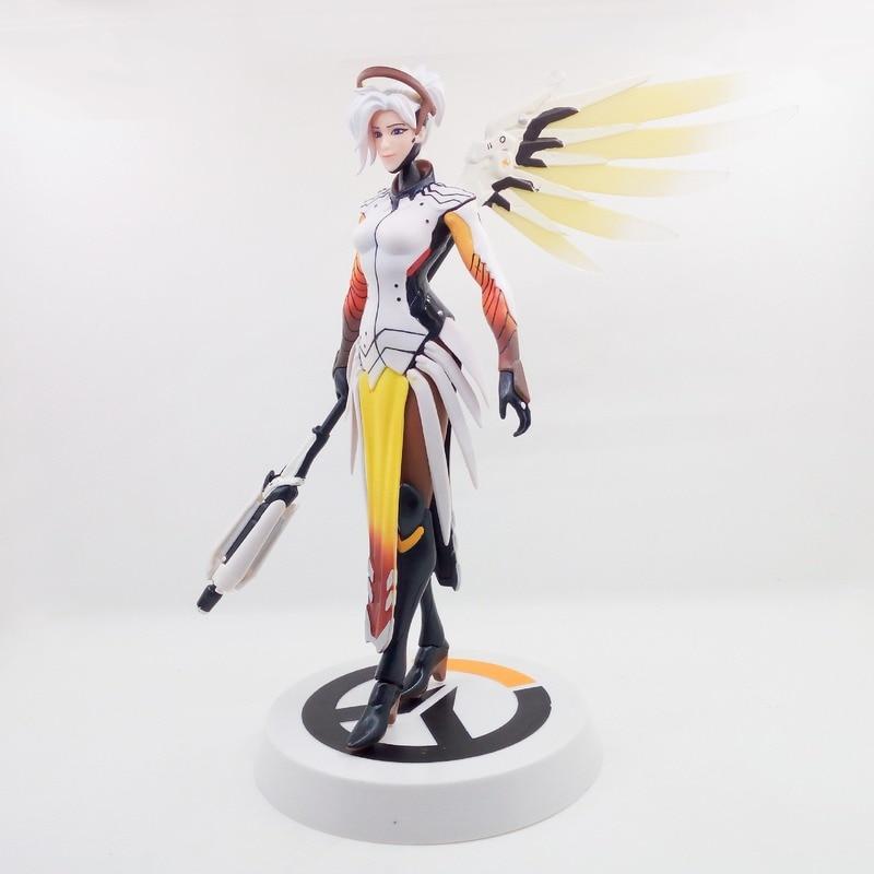 Figurine Overwatch OW Action Figure Mercy Model Collector Overwatch PV ...