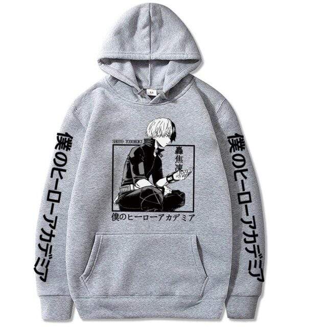 Hoodies Todoroki Shoto sweat my hero academia pull | DBZ Store