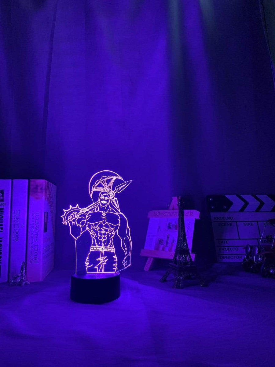 Lampe The Seven Deadly Sins Escanor Light for Bed Room Decor lampe led ...