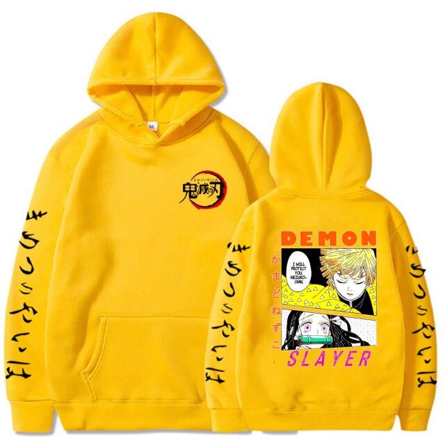 Pull Demon Slayer Hoodies Sweatshirts kimetsu no yaiba vêtement | DBZ Store