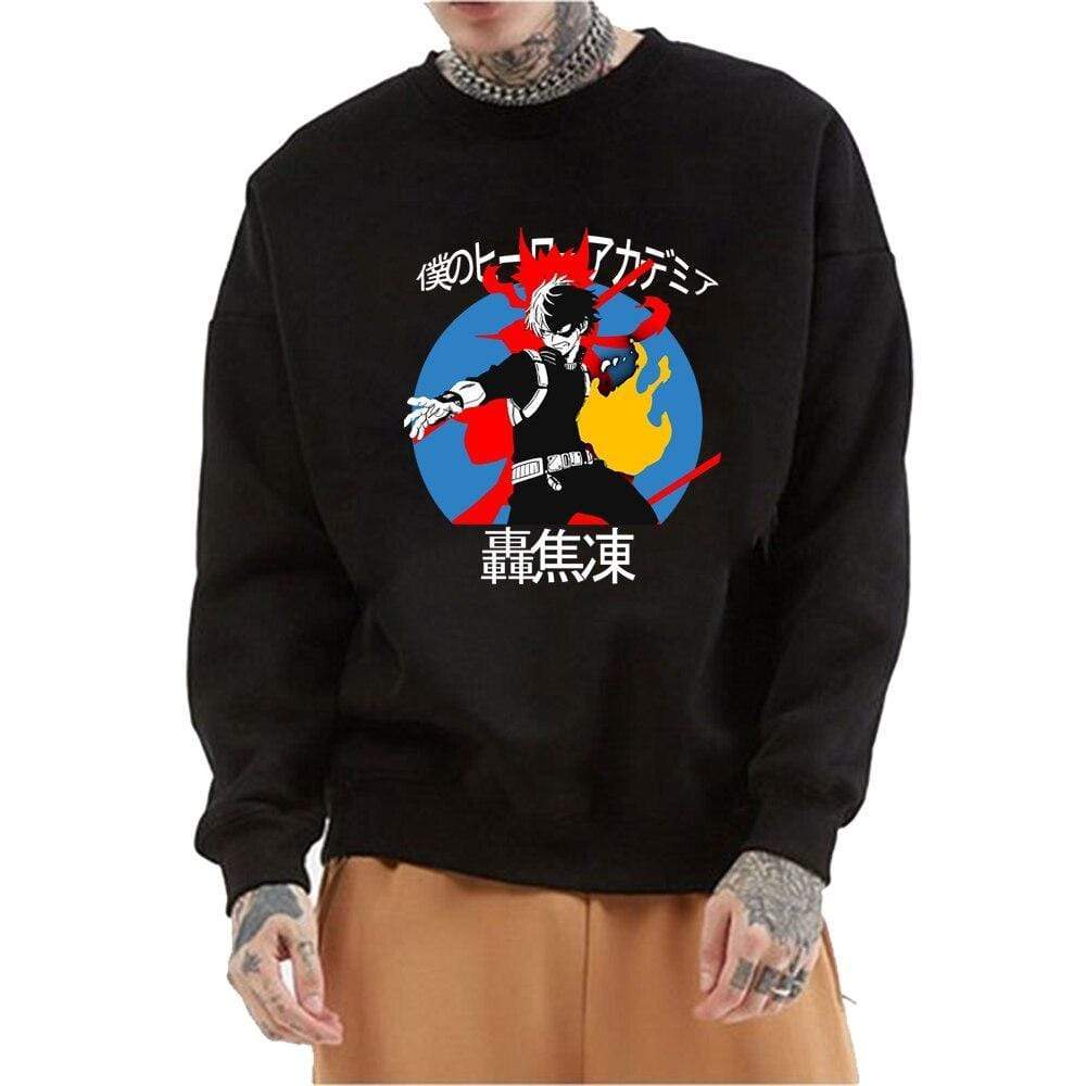 Pull my hero academia shoto todoroki hoodies sweat | DBZ Store