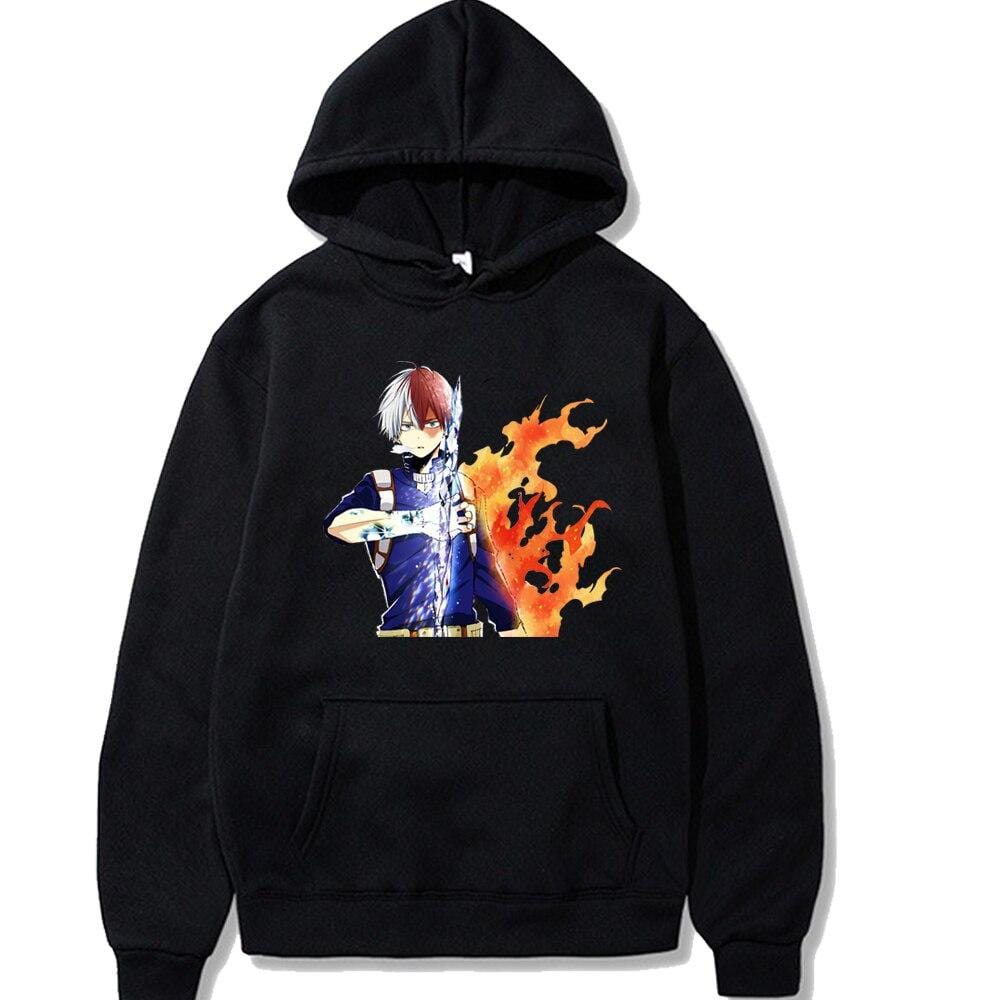 Pull Shoto Todoroki Hoodies Sweatshirt boku no hero academia | DBZ Store