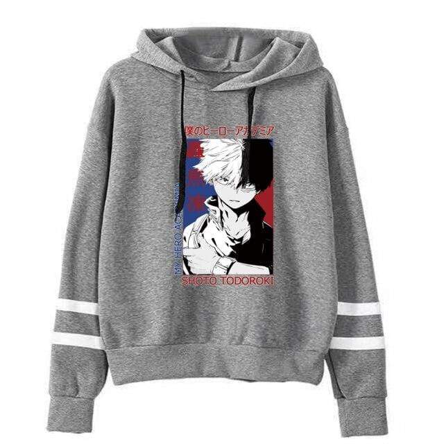 Pull Shoto Todoroki Hoodies Sweatshirt boku no hero academia | DBZ Store