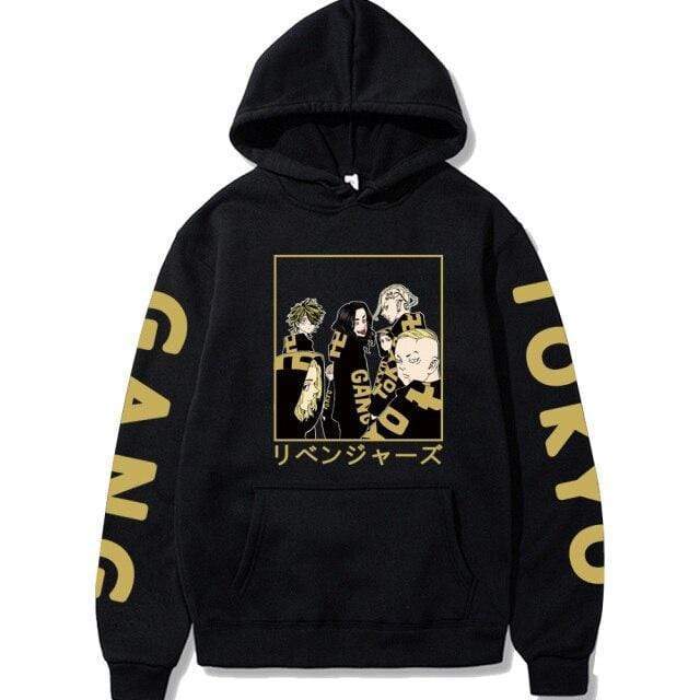 Pull Tokyo Revengers Team Walhalla Cosplay Hoodies Baji Keisuke | DBZ Store