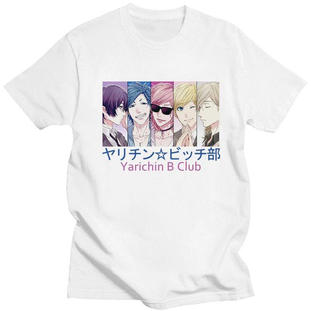 T-shirt Yarichin B Club Anime tshirt manga | DBZ Store