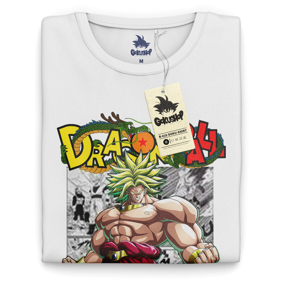 T-Shirt Dragon Ball Z Broly Version Originale | DBZ Store