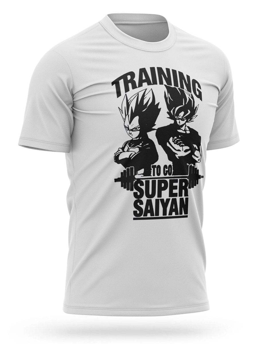 T-Shirt Dragon Ball Z Musculation SSJ Training | DBZ Store