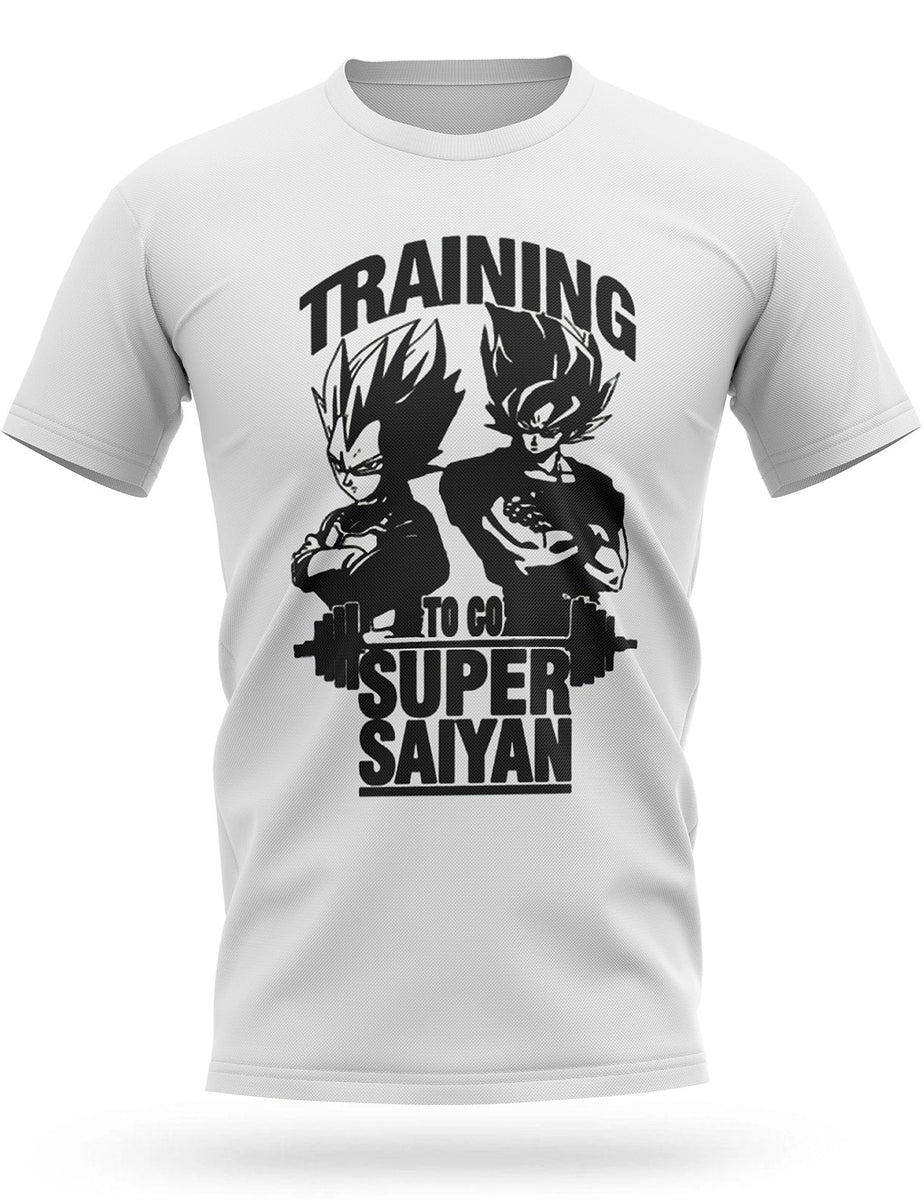 T-Shirt Dragon Ball Z Musculation SSJ Training | DBZ Store